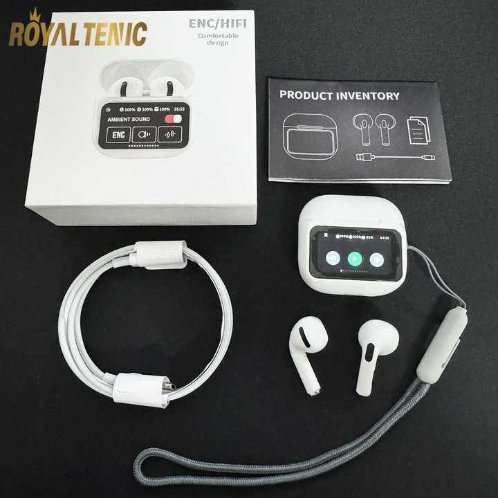 AI A9pro A11 Pro Touch Screen TWS ANC ENC 2025 Earphone