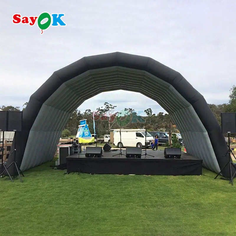 Sayok Portable Inflatable Dome Stage Cover Tent Outdoor Music Festival ...