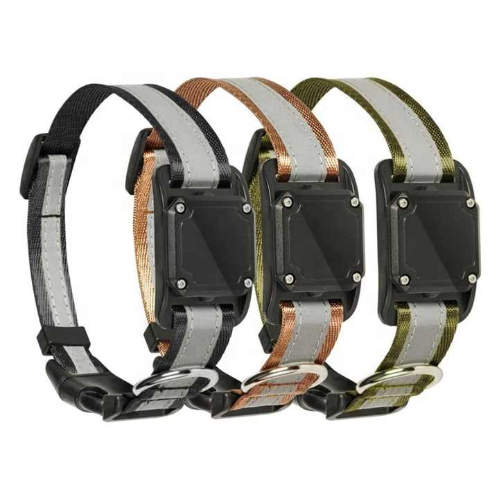 GPS Dog Collar - Reflective Waterproof Airtags Tracker
