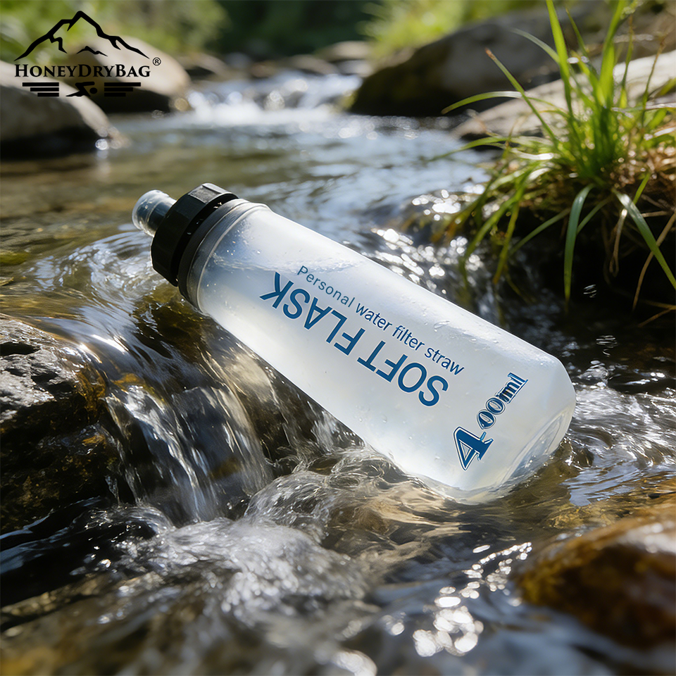 New Arrival OEM Custom Logo 400ml TPU Folding Water Bottle Tactical ...