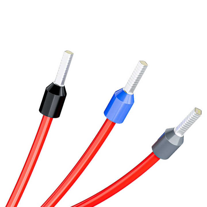 8mm 12mm Wire Ferrule Crimper Set - 1200pcs AWG24-7 Terminals