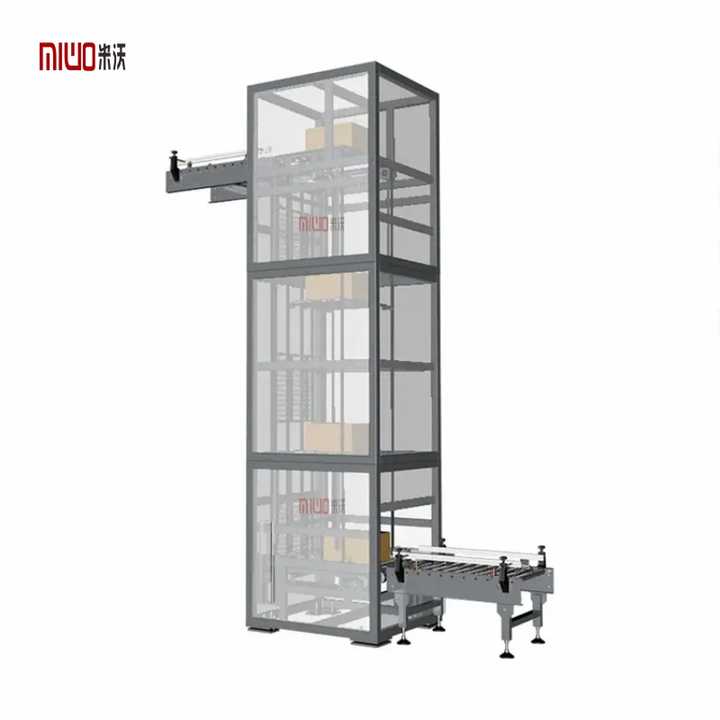 Roller Type Vertical Lifter for Goods Transfer Between Different Floors ...
