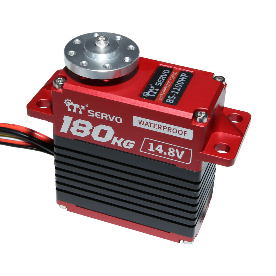 BS-1100WP 180KG High Torque Brushless Metal Gear Digital Waterproof ...