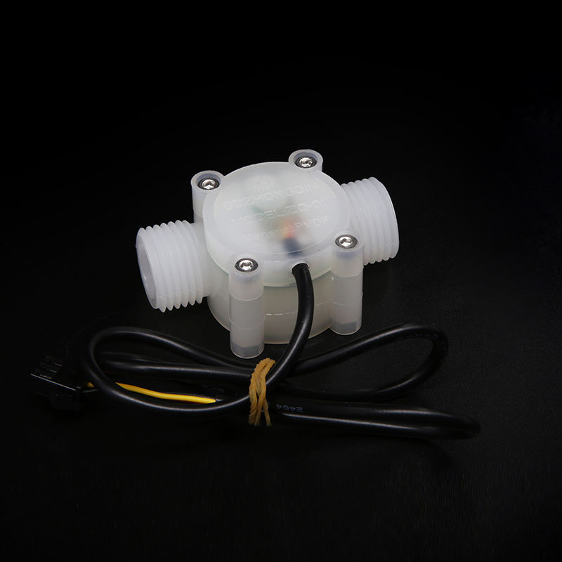 ZQ Series DN15 PVDF Chemical Turbine Flow Meter for Medical Corrosive ...