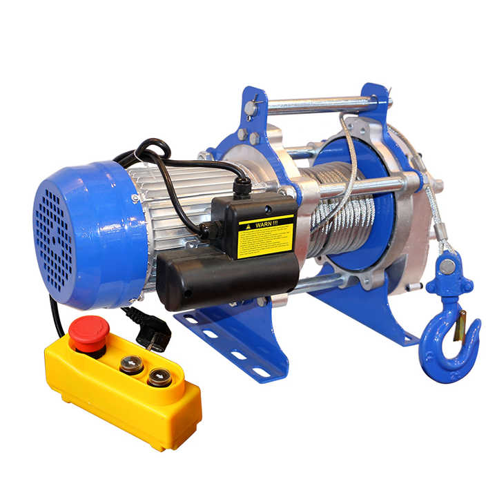 KCD Electric Winch - Powerful Aluminum Hoist for Construction
