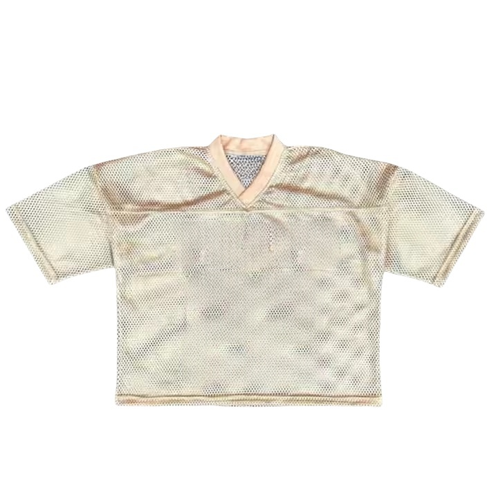 High Quality Custom Oversized Mesh Football Jersey T-Shirt Retro Soccer ...