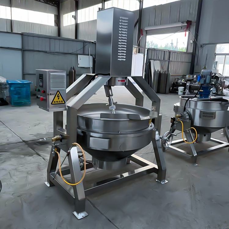 Industrial Automatic Cooking Machine Cooker With Planetary Stirring ...