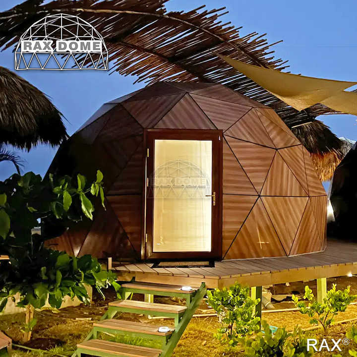 Luxury Glamping Igloo - Glass Dome House with Bathroom