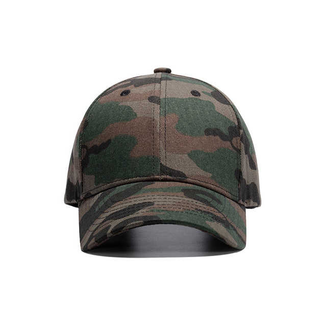 6 Panels Camo Baseball Caps Hats for Men Women Camouflage Baseball Cap ...