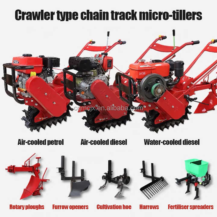 Mini Land Cultivation Machine - High Productivity Power Tiller