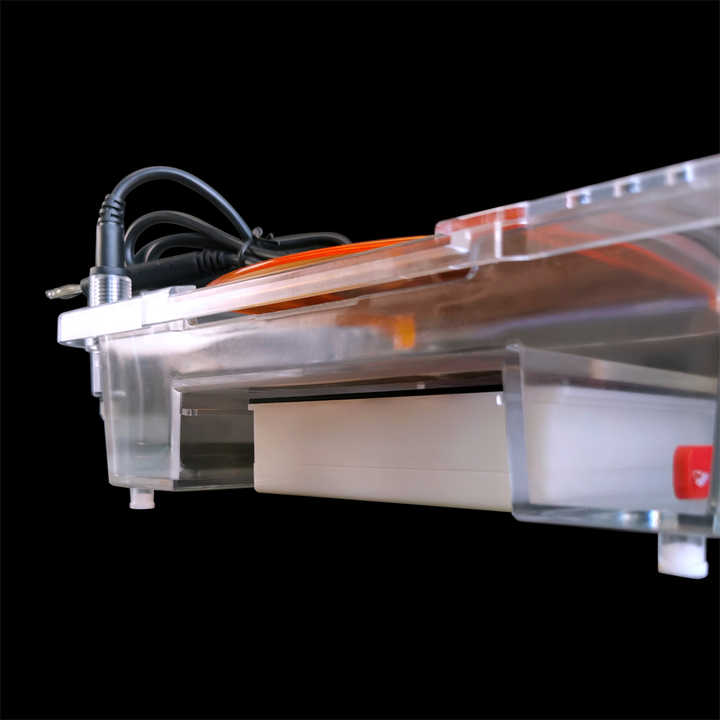Laboratory Horizontal Electrophoresis Gel Agarose Apparatus Tank with ...