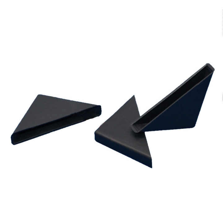 Plastic LED Light Glass Corner Protectors - Durable & Versatile