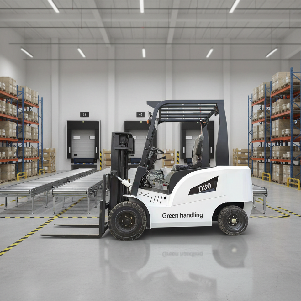JICHUAN Electric Forklift 1.5-3.5 Ton Capacity Hydraulic Stacker Truck ...