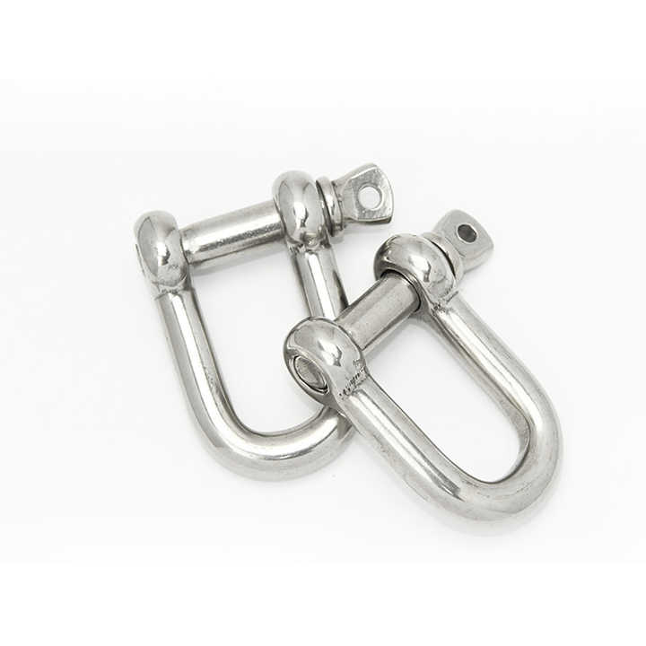 304 Stainless Steel D-Shackle Dee Anchors M4-M38 for Lifting-Shackle ...