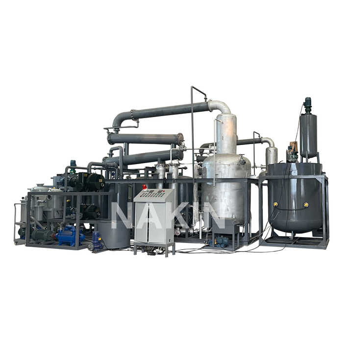 Recycling Waste Engine Oil Machine - Black Car Oil Refinery