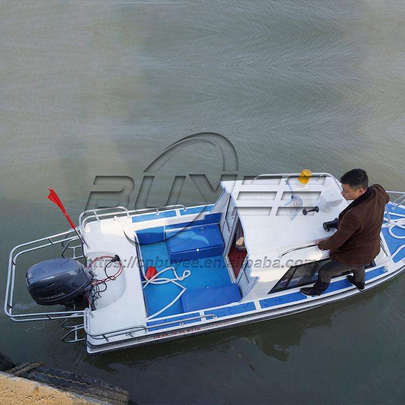New Model Designed Fishing Boat 5.38m/17.6ft Fiberglass Boat Cuddy ...