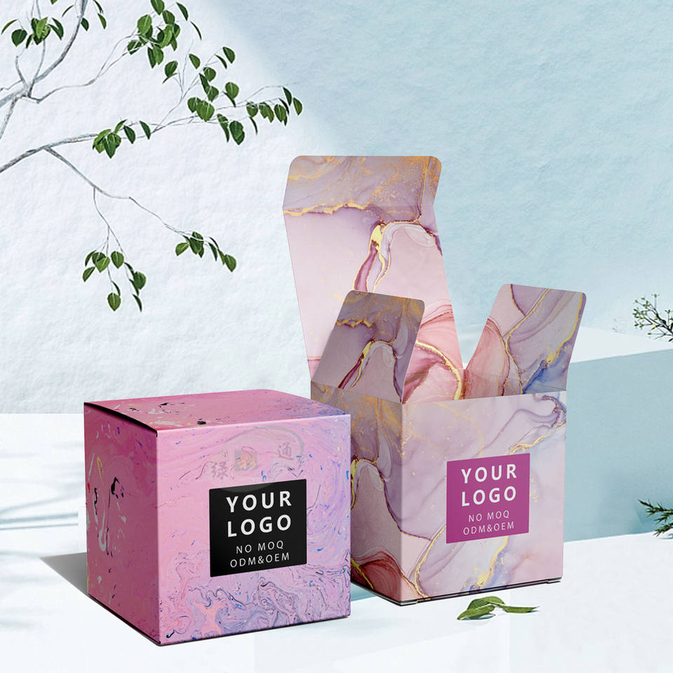 Luxury Custom Embossed Cardboard Skin Care Packaging Paper Boxes Custom ...
