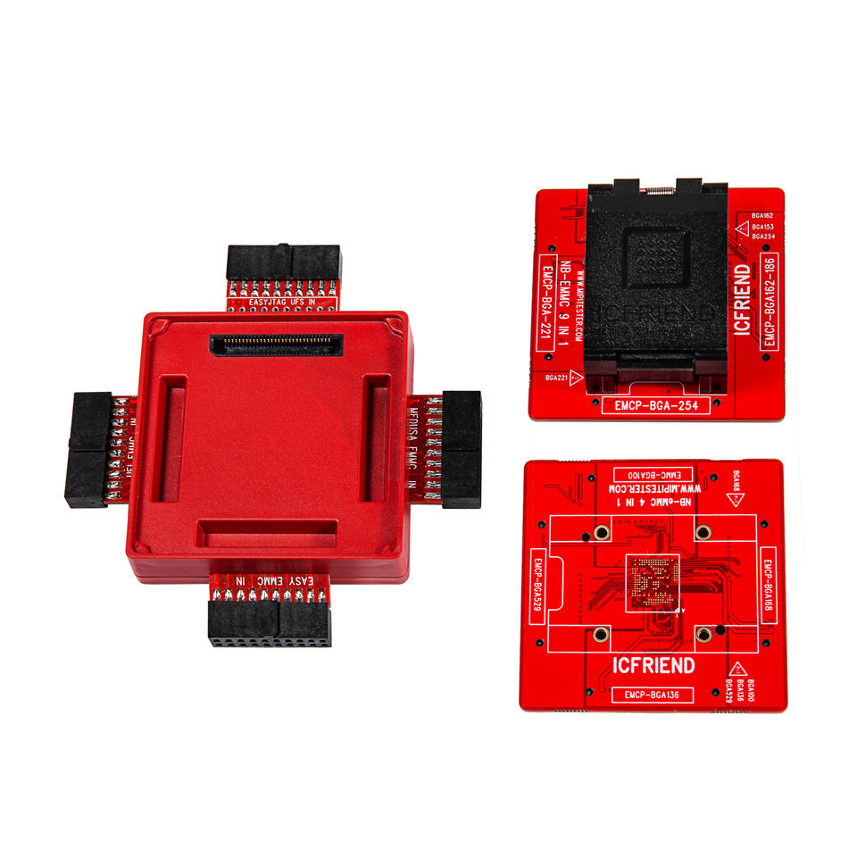 ICFRIEND NB全易-jtag Plus Box 13in1 EMCP BGA254/136/100/168/162/186/221 ...