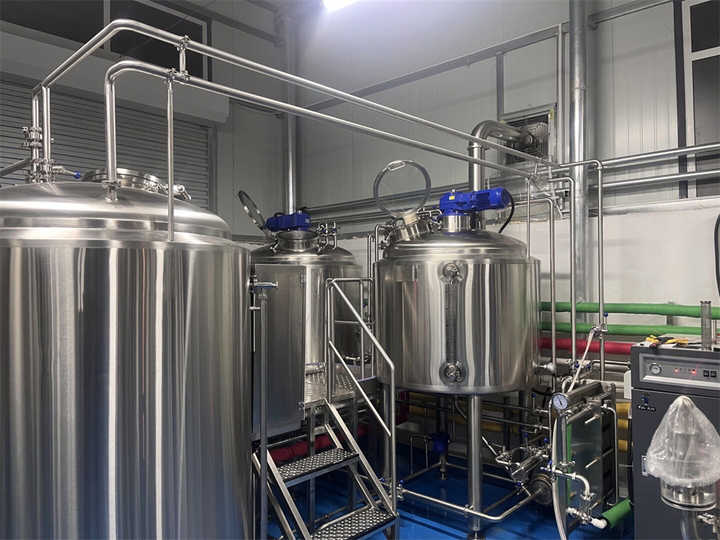 SUS304 Stainless Steel Brewery Equipment 600L-1000L Electric Pressure ...