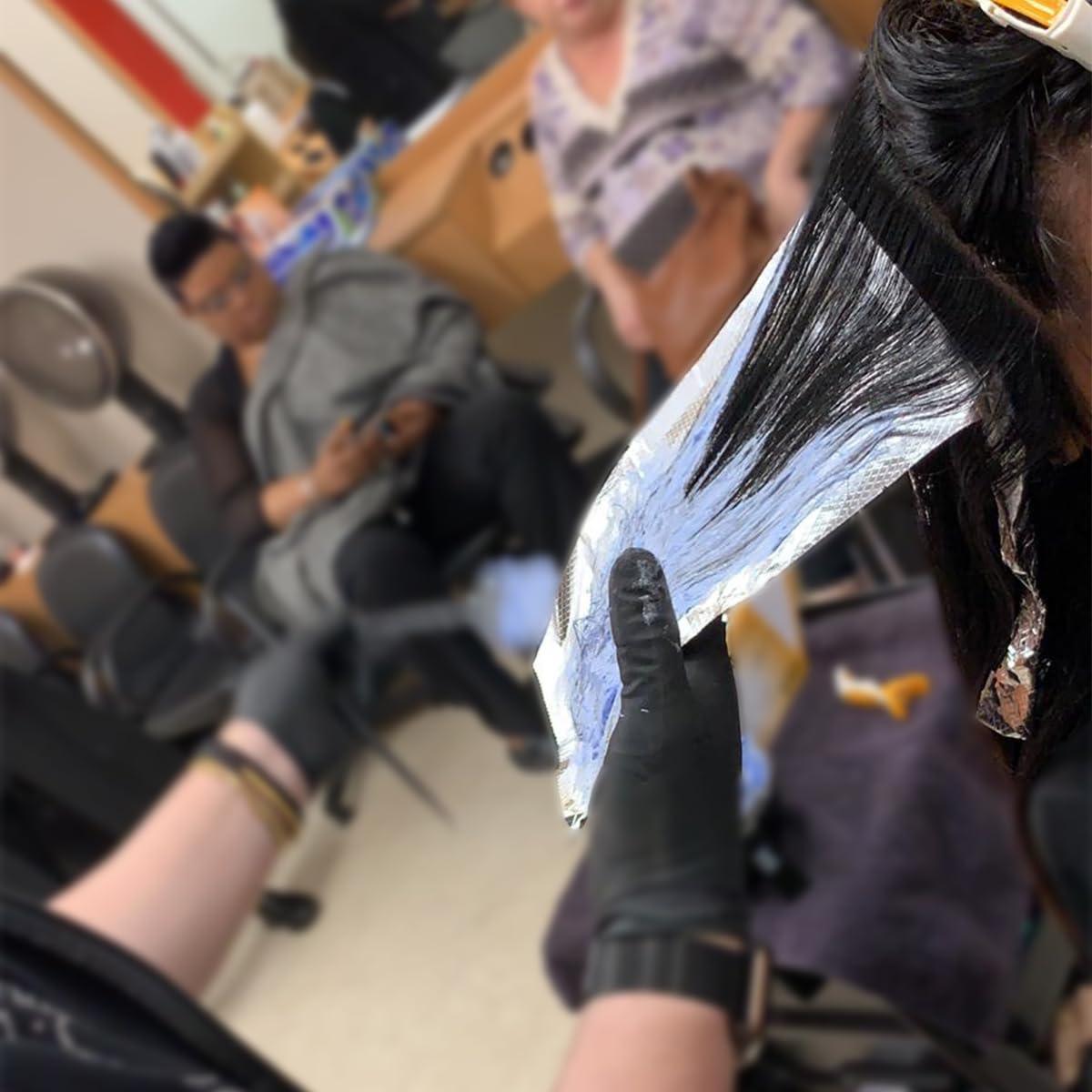 Premium Quality leopard print hair foils for Professional Hairdressing ...