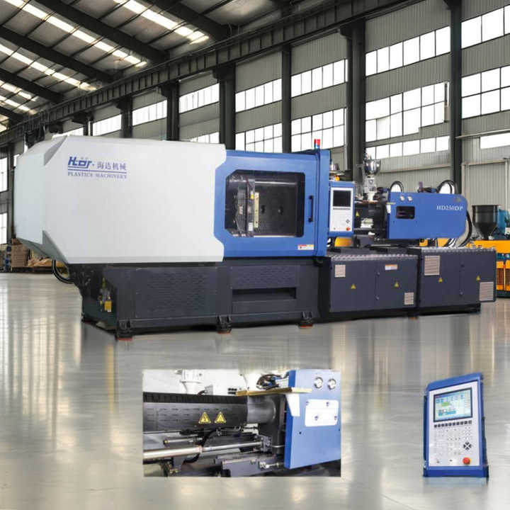 250T Automatic Horizontal Multi-Component Injection Plastic Machine Two-Color Preform on Core ...