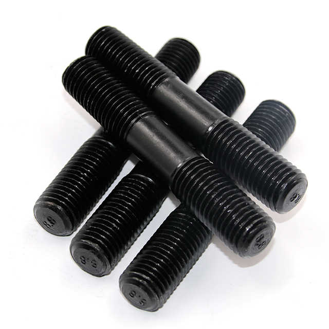 China End Bolts M6-M30 Stud Black Oxide Customized 45# 35CrMo Steel ...