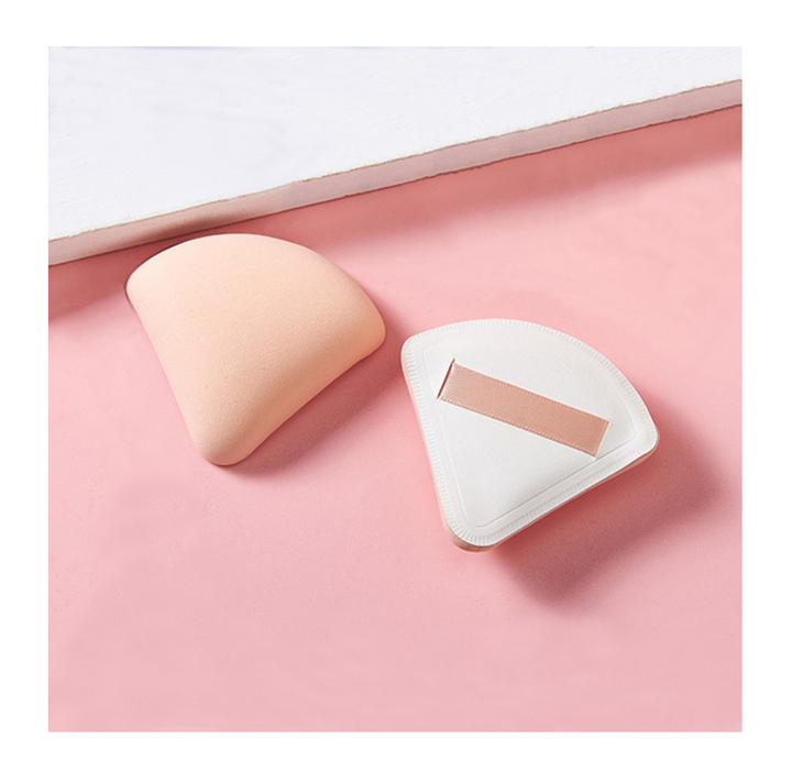 Professional Triangle Marshmallow Air Cushion Makeup Puff Latex-Free ...
