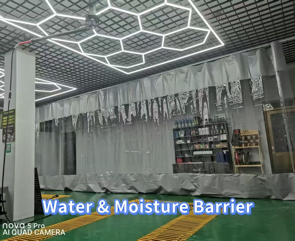 Durable and Waterproof Vinyl Roll-up Curtains for Garage Partition ...