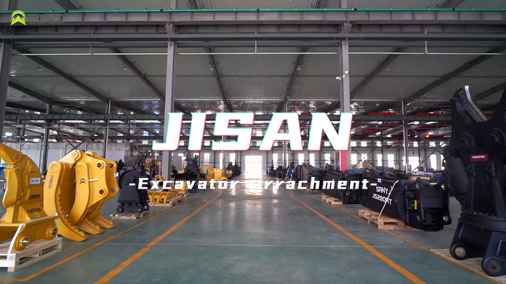 JISAN Engine-Powered Hydraulic Shear Rock Hammer for Excavator