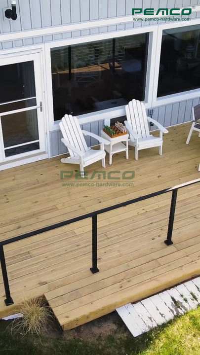 Stainless Steel Cable Railing System for Outdoor Design