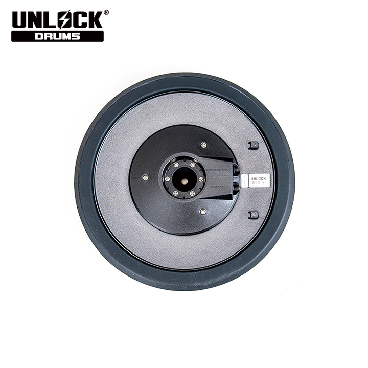 Professional 13\" 3Zone Black Ride Cymbal Electronic Drum Mesh Pad Set ...