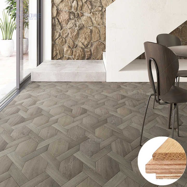 Asian walnut parquet flooring parket floor wood modern leaf waterproof ...