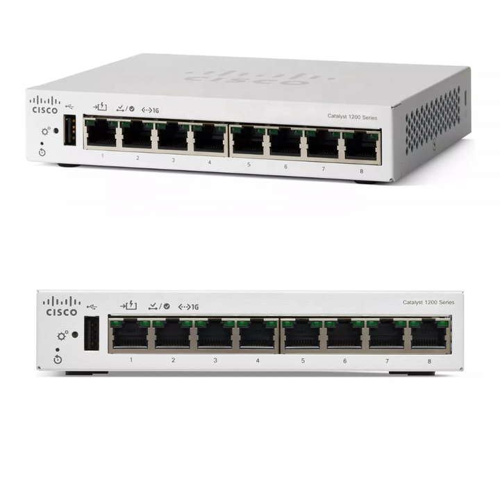 Authentic Cisco C1200-8T-D 8-port Managed Switches High Performance ...