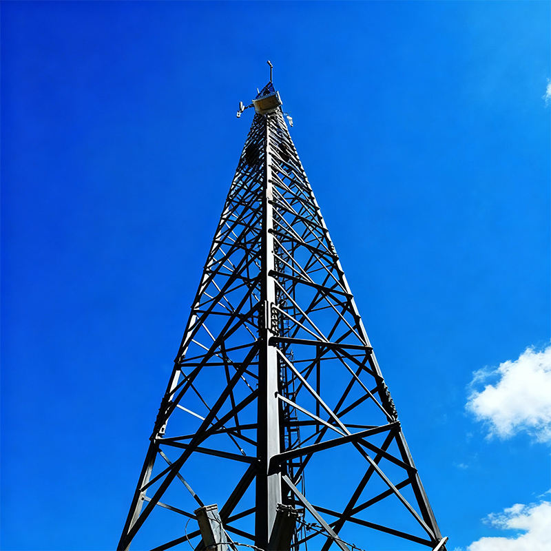 Prefabricated Communication Angle Steel Tower Windproof Seismic-Proof ...