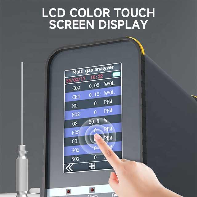 16-in-1 Portable Gas Analyzer - Instantaneous Readings