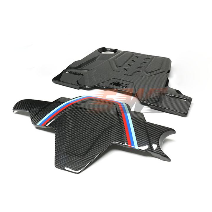 Dry Carbon Fiber Aero Kit for BMW M5 M8 F90 F91 F92 Engine Compartment ...