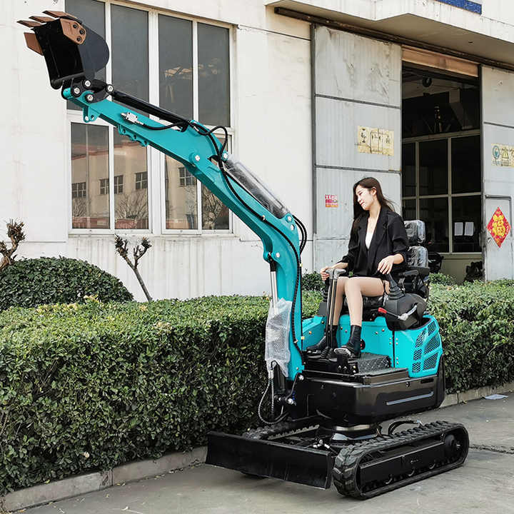 Cheap Small Digger Free Transport with Crushing Hammer Bucket Mini ...