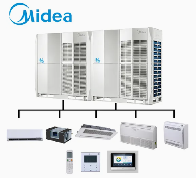 Grade-A Midea VRF Outdoor Unit Indoor Unit High Quality Low-consumption ...