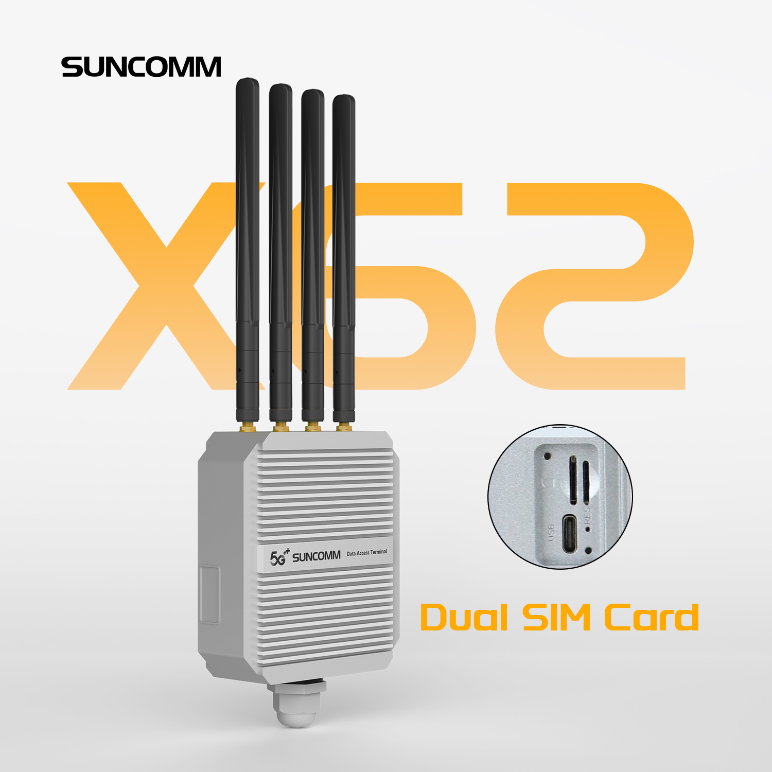 5G Outdoor Router - Snapdragon X62 with Dual SIM POE Power