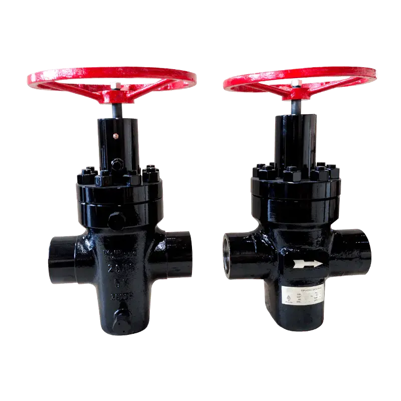 Demco 4in Manual Control Valve DM Mud Gate Valve High Temperature Gas ...