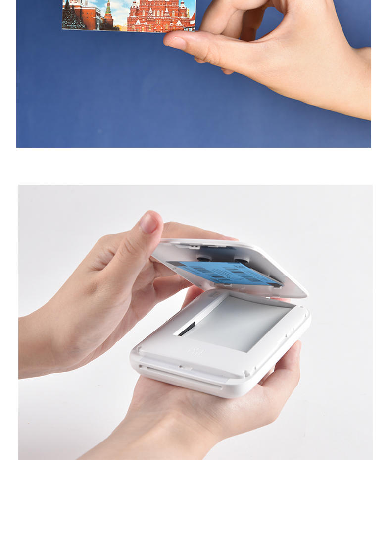 AR Printer 300DPI HPRT MT53 Mini Color Printer Original ZINK Sticker 2* ...