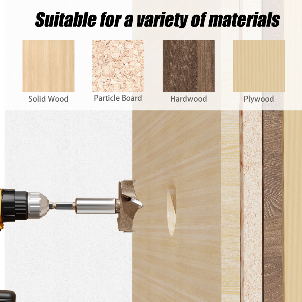 High-Precision bore hole router bit for Efficient Metalworking Solutions
