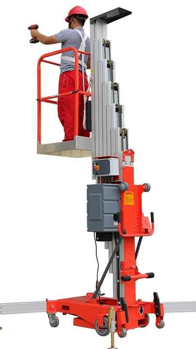 10m Portable Vertical Hydraulic Ladder - Durable & Efficient
