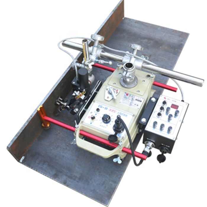 Automatic CG1-30SW Double-Use Welding Trolley 2 Pcs Rails Swing Mode ...