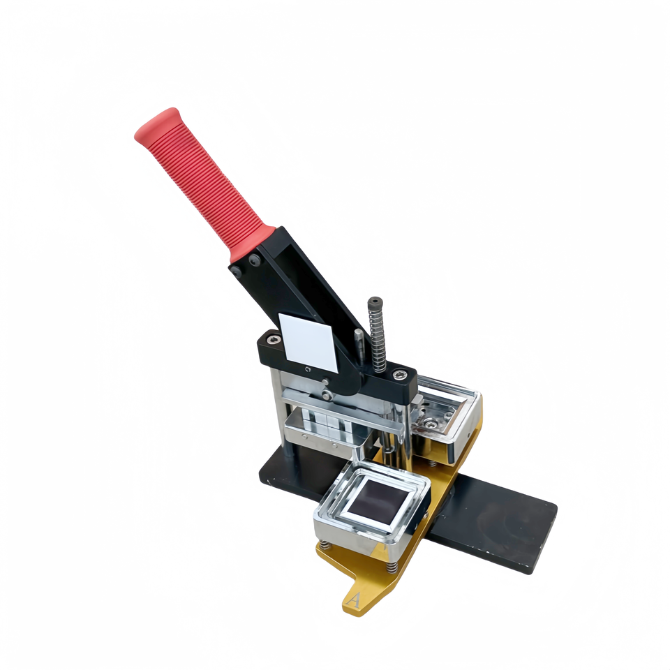 50x50mm Square Refrigerator Badge Press Machine Photo Printing Machine ...