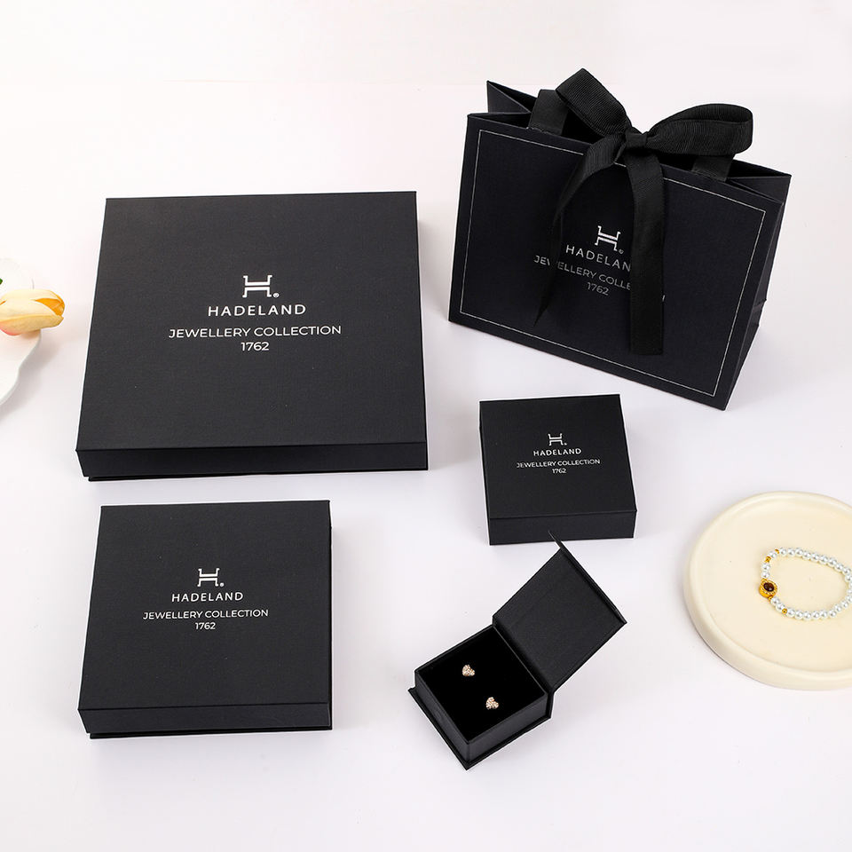 Modern Luxury Eco-Friendly Biodegradable Reusable Jewelry Packaging Set ...