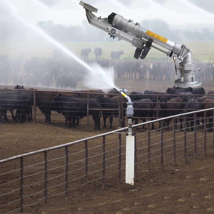 Factory Price 2 Inch Flange Spray Radius 0-360 Degree Rain Gun ...