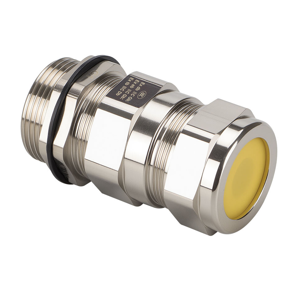 Brass Cable Gland Metal Explosion Proof for Armoured Cable Double Seal ...