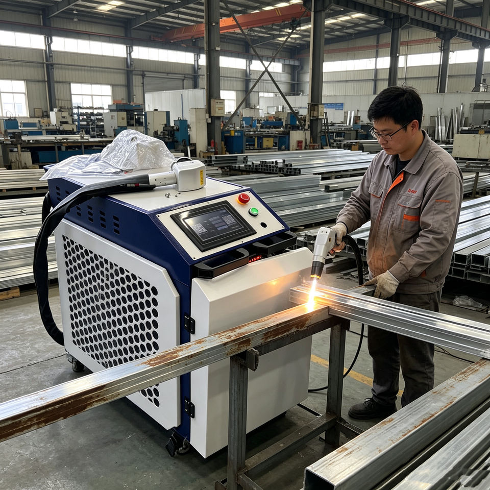 1500W Precise Laser Cleaning Machine for Metal Wood & Aluminum ...