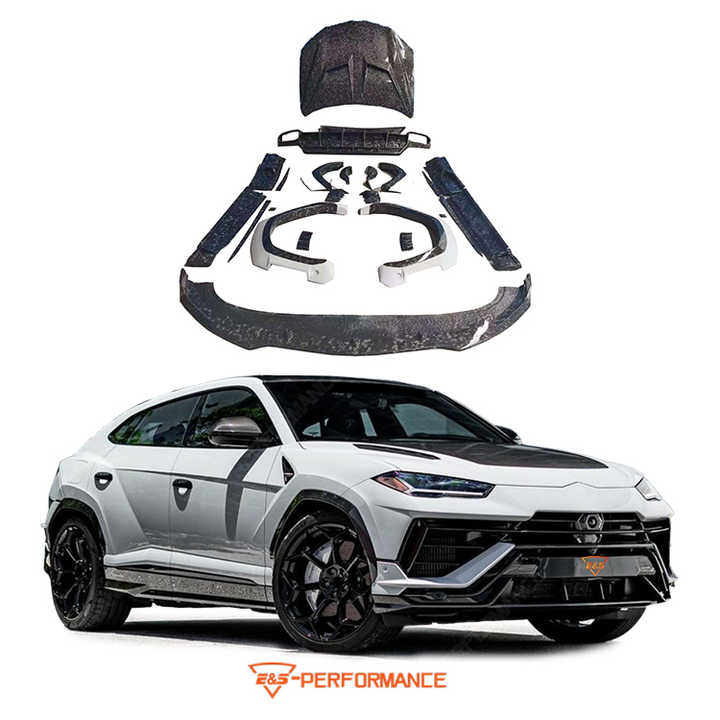 Body Kit For Lamborghini Urus Upgrade To N Style With Side Skirts ...